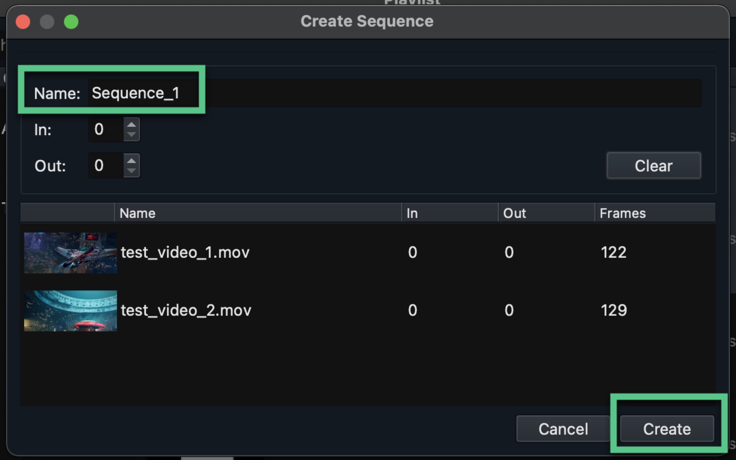File Sequence Playback & OTIO Export – cineSync