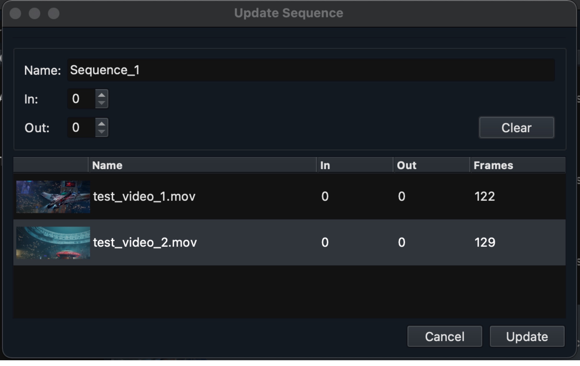 File Sequence Playback & OTIO Export – cineSync