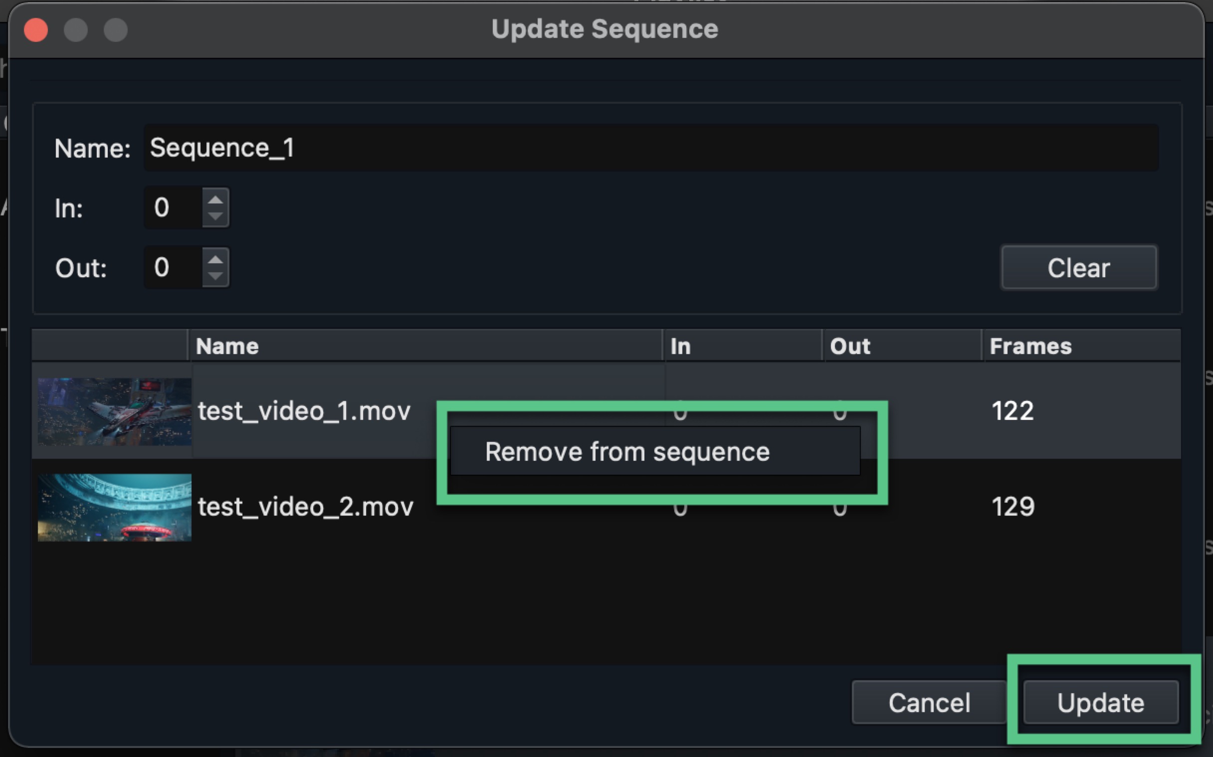 File Sequence Playback & OTIO Export – cineSync