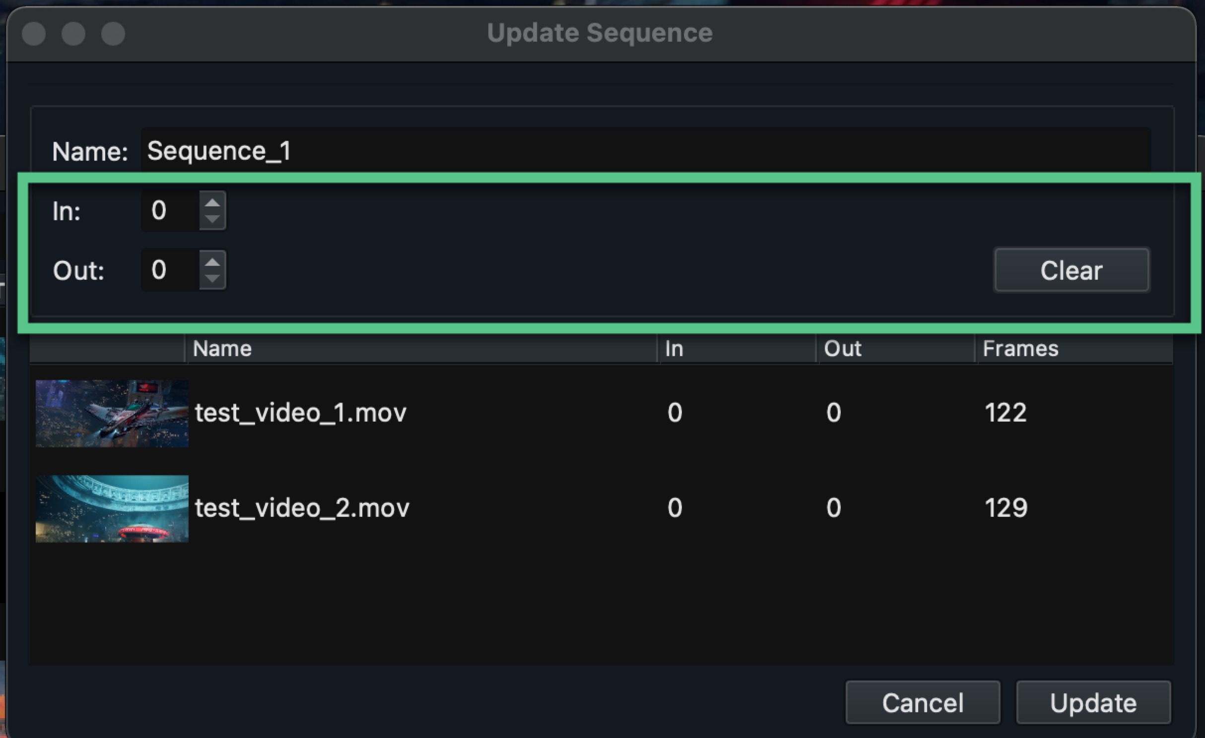 File Sequence Playback & OTIO Export – cineSync