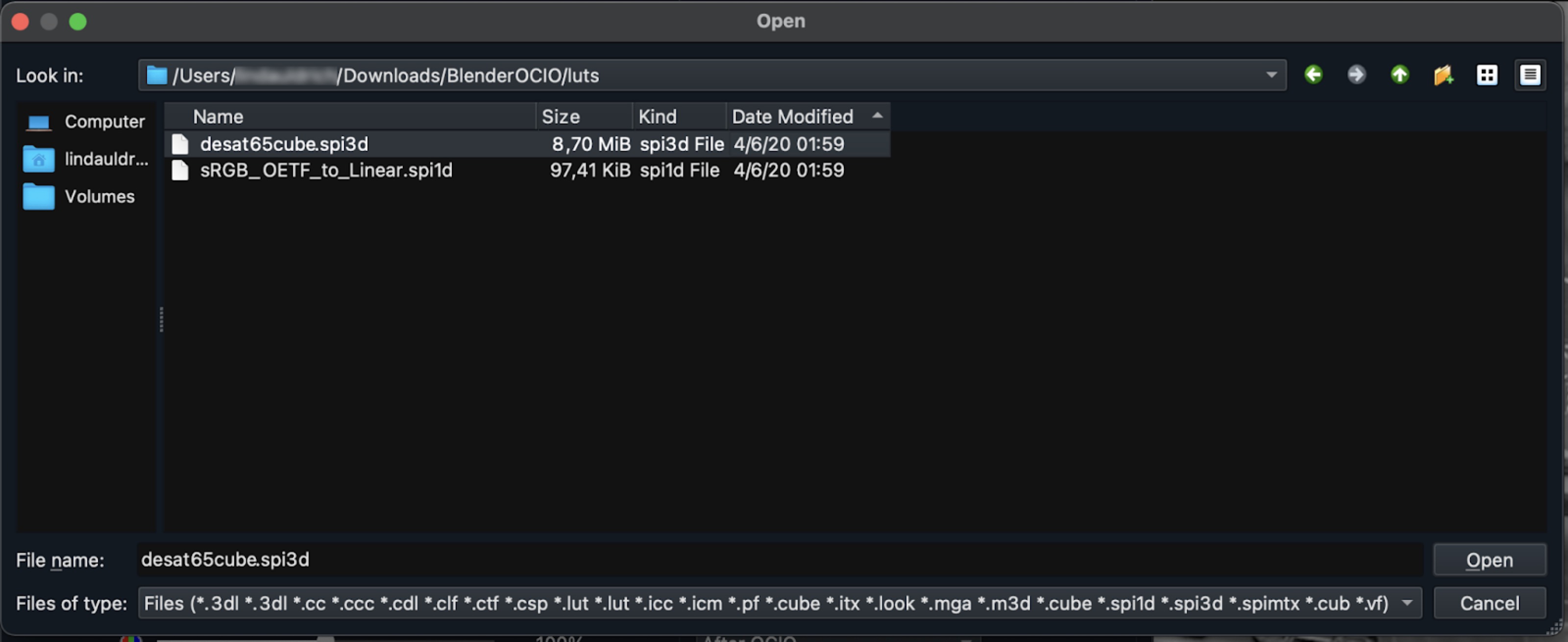 OCIO Profiles & LUTs – cineSync