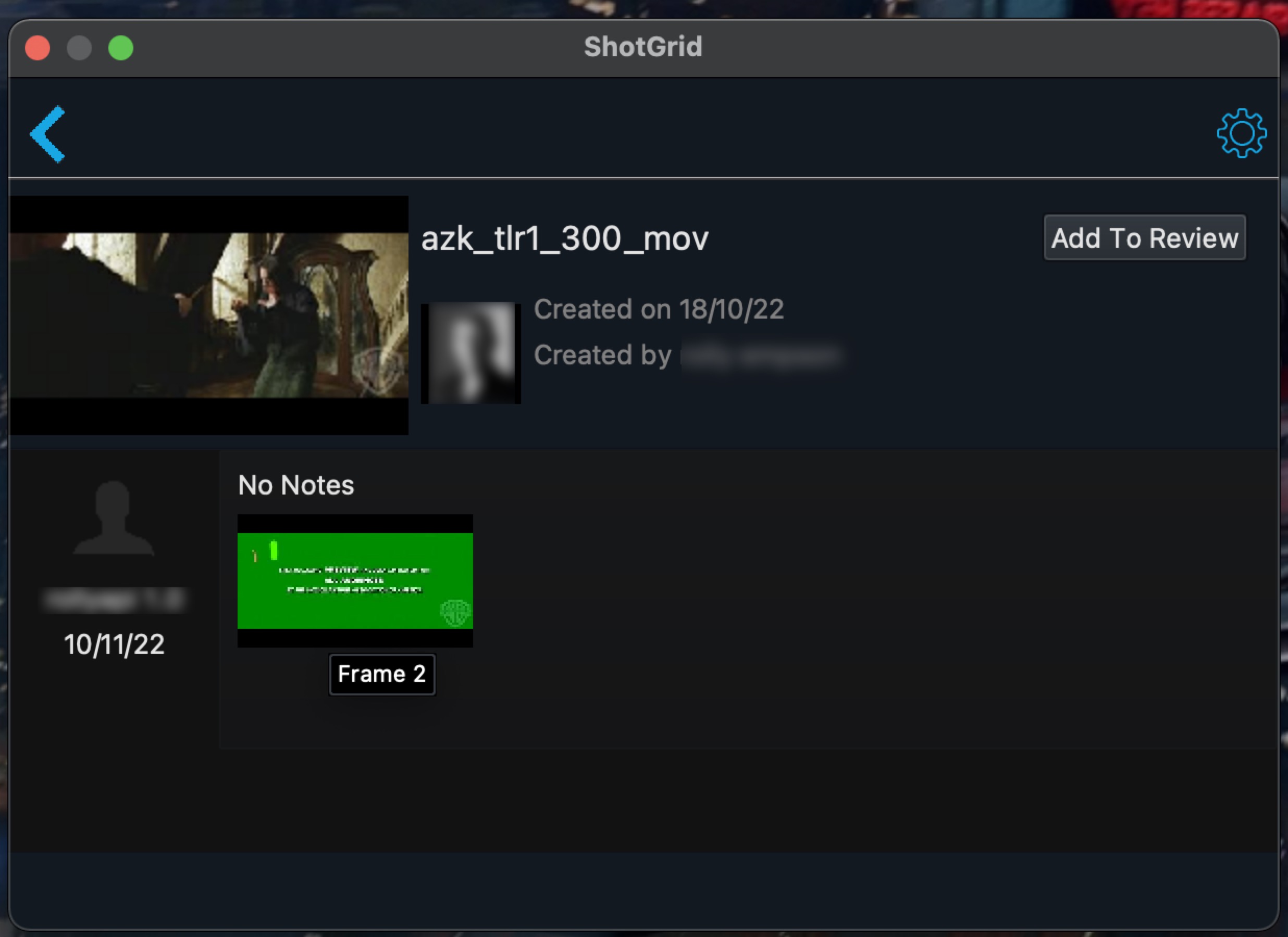 ShotGrid Integration – cineSync