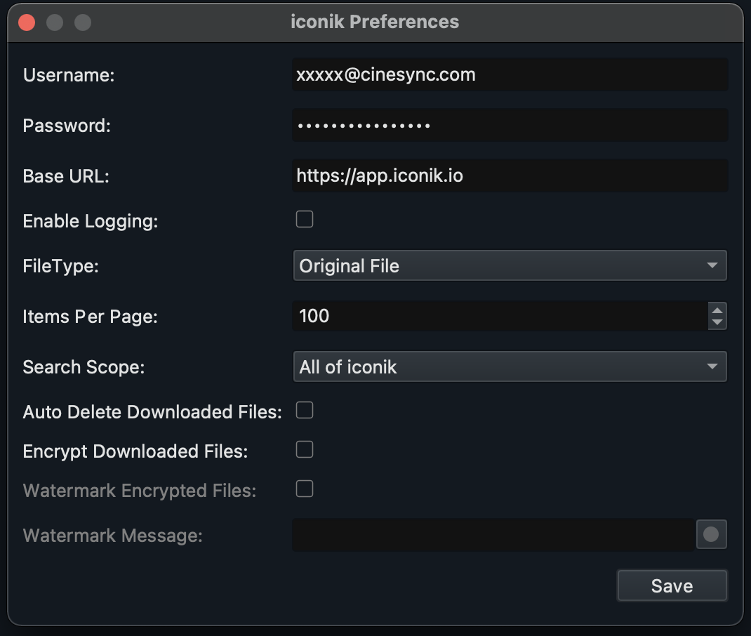 iconik Integration – cineSync
