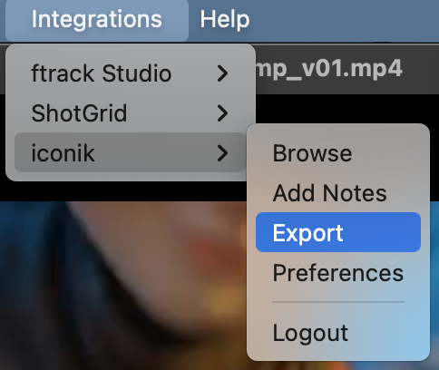 iconik Integration – cineSync
