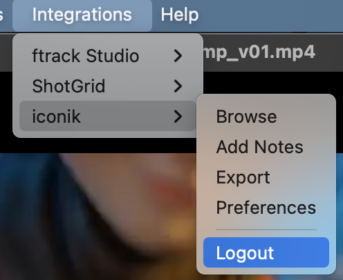 iconik Integration – cineSync