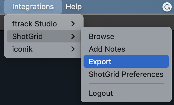 ShotGrid Integration – cineSync